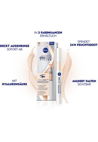 NIVEA CELLULAR 3IN1 EYE CARE CONCEALER - Concealer - light/brun ...