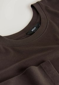 Next Jersey dress - chocolate brown/brown - Zalando