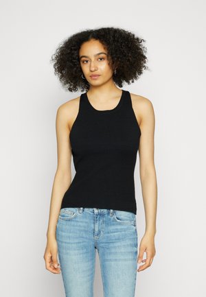 Lee RIBBED TANK - Top - unionall black/dunkelblau - Zalando.ch