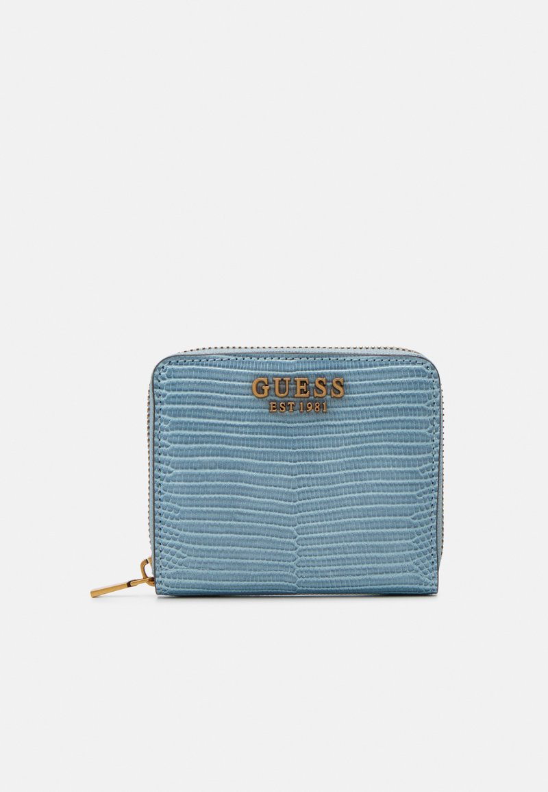 Guess GINEVRA SLG SMALL ZIP AROUND - Wallet - light denim/blue - Zalando.ie