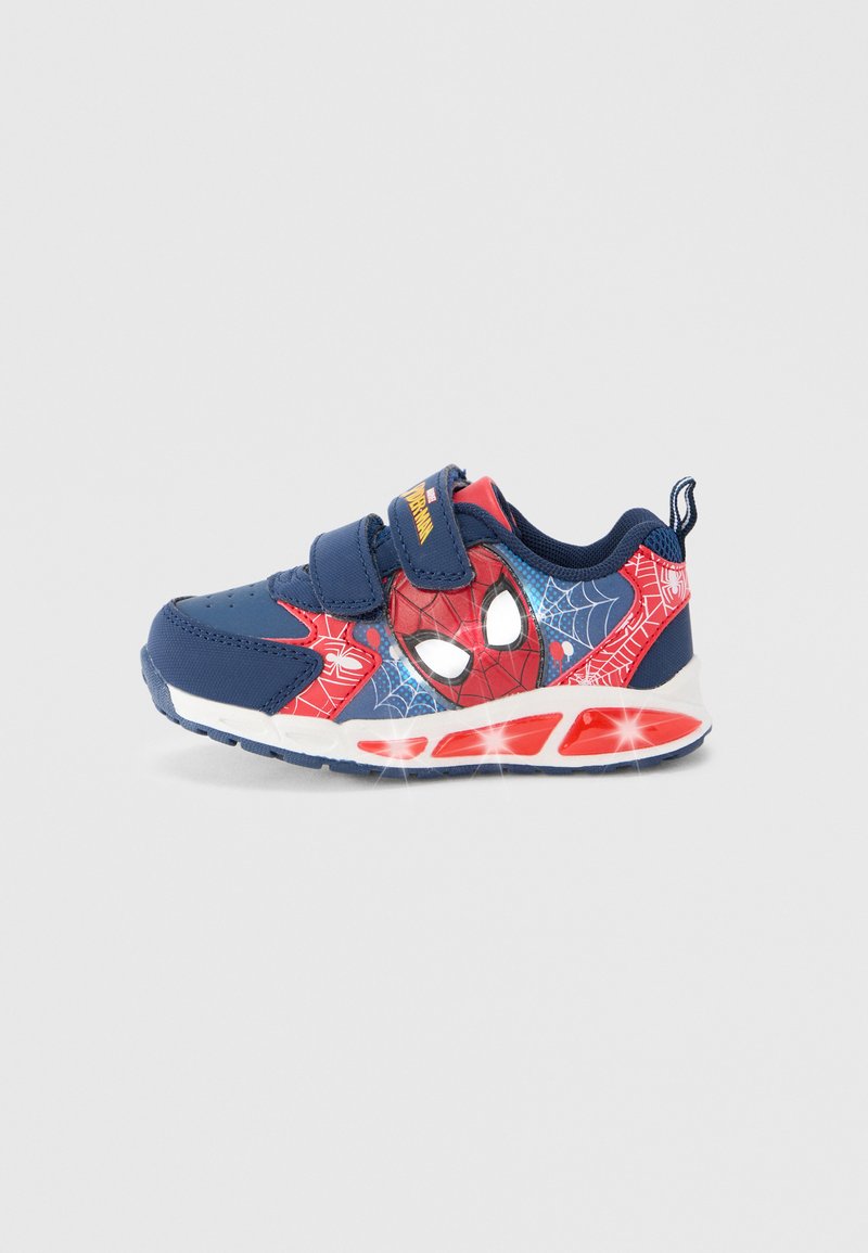 Friboo MARVEL SPIDER-MAN -BLINKING SHOES - Sneakers laag - blue/blauw ...