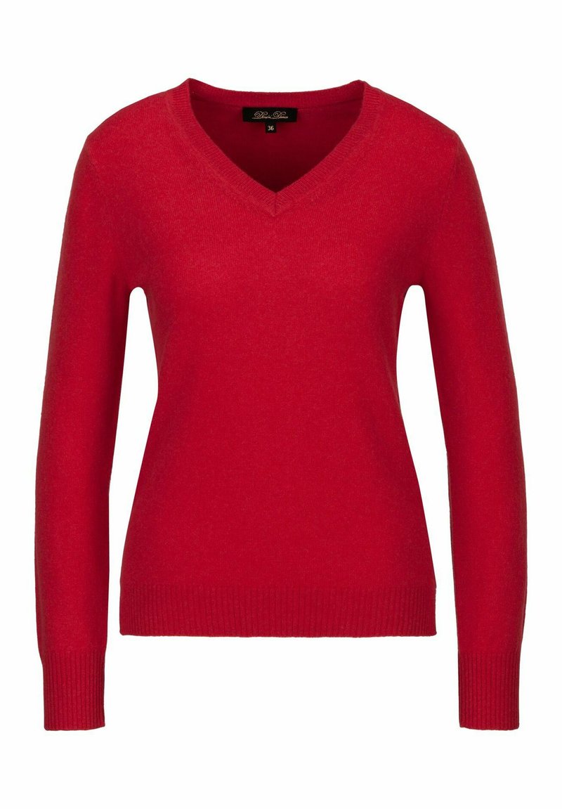 Dine 'n' Dance JANIA - Strickpullover - calypso/rot - Zalando.de