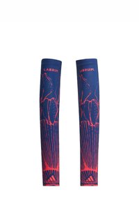 adidas Performance LABRUM SLEEVE - Bandages - dark blue/lucid red/dark ...