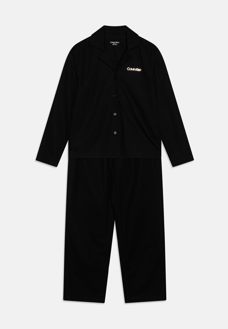Calvin Klein Underwear Woven Unisex Yöasusetti Blackmusta Zalandofi