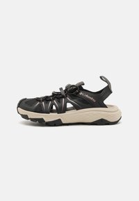 Columbia PEAKFREAK RUSH - Walking sandals - black/rose metallic/black ...