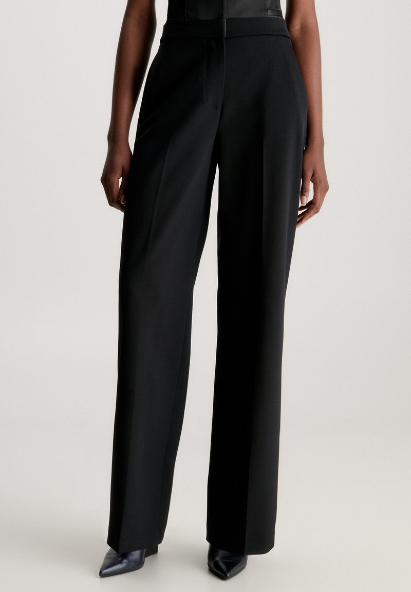 Calvin Klein TUX CORSET - Püksid - ck black/must - Zalando.ee