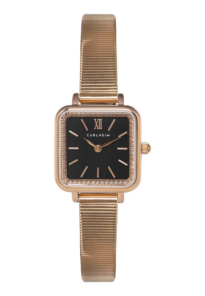 Carlheim Reloj - rose gold black/dorado rosáceo - Zalando.es