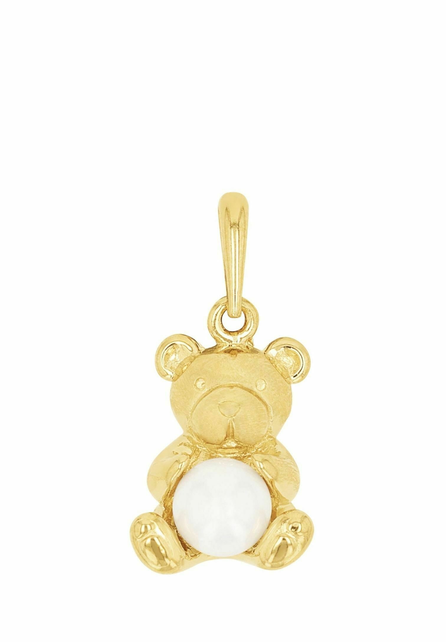 Solid gold teddy bear pendant store