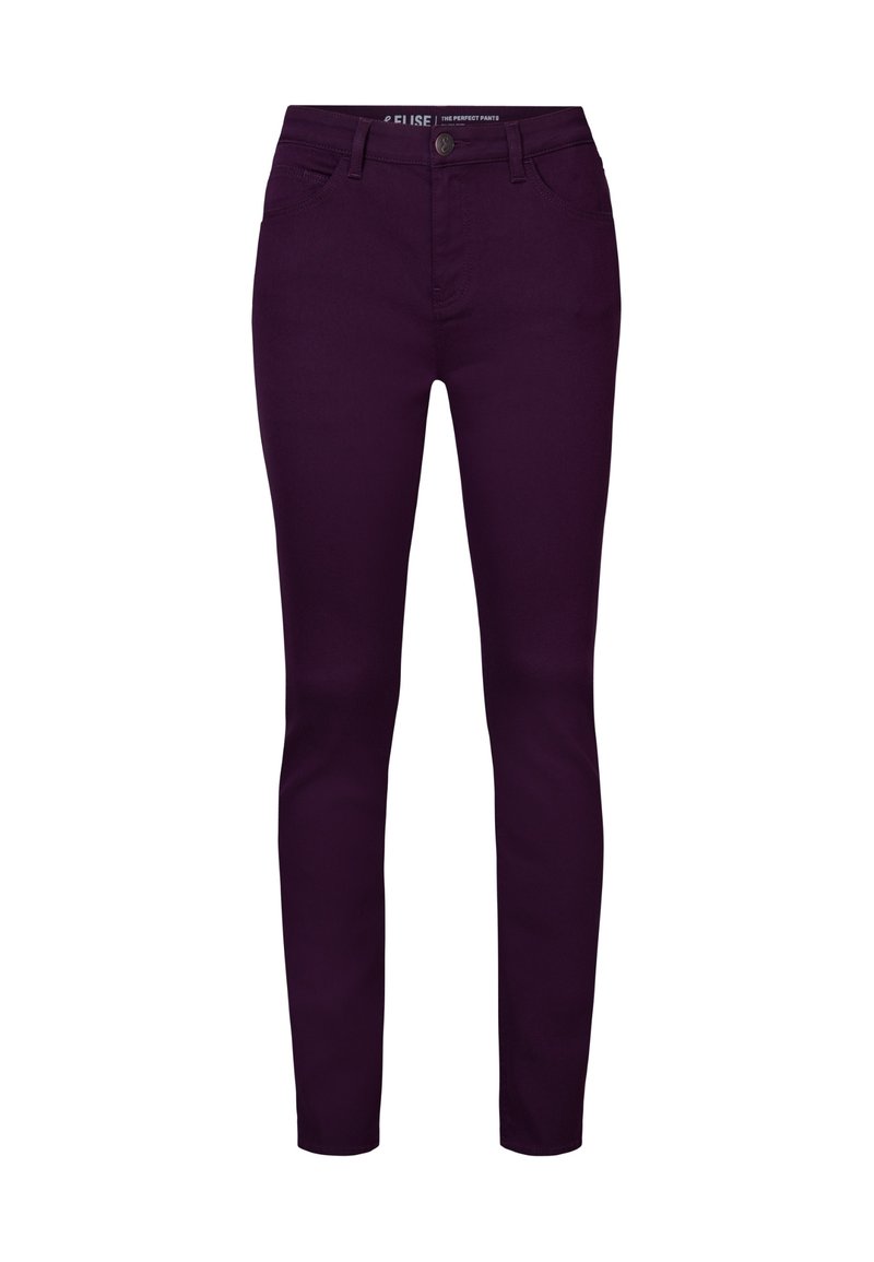 Miss Etam ELISE 32 INCH - Broek - deep purple/wit - Zalando.nl