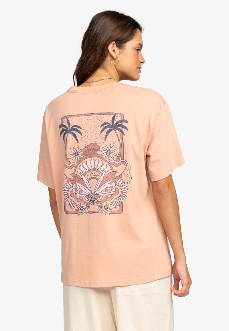 Roxy MOONLIGHT SUNSET - T-shirts print - orange - Zalando.dk
