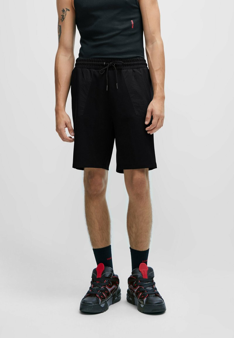 HUGO DOLTER - Shorts - schwarz eins/black - Zalando.de