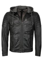 Maze Leather jacket - black - Zalando