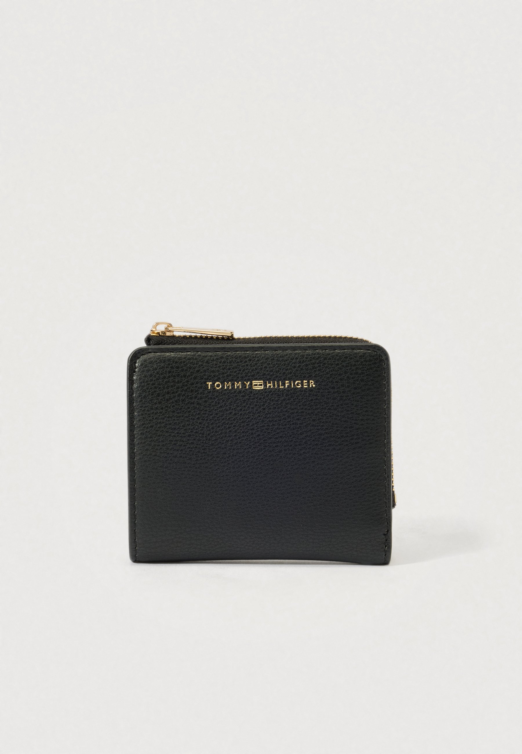 Tommy Hilfiger FLAG COMPACT - Geldbörse - black/schwarz - Zalando.ch