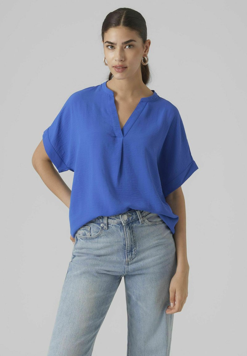 Vero Moda INGE - Bluse - beaucoup blue/blå - Zalando.dk