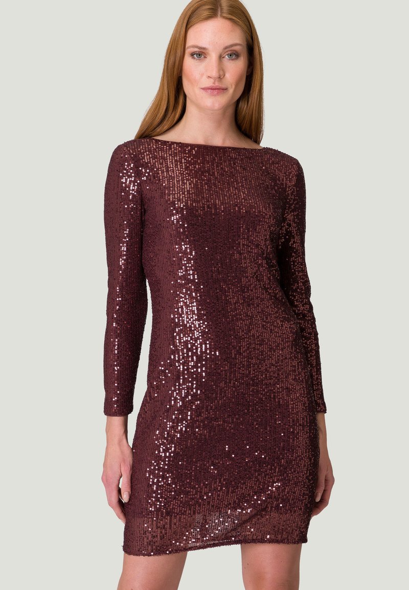 zero Cocktail dress / Party dress - decadent chocolate/brown - Zalando
