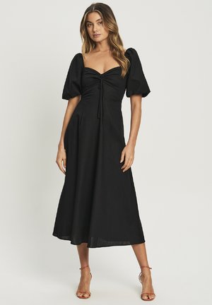Cache Cache GEKNÖPFTES MIT KURZEN ÄRMELN - Vestido informal - noir ...
