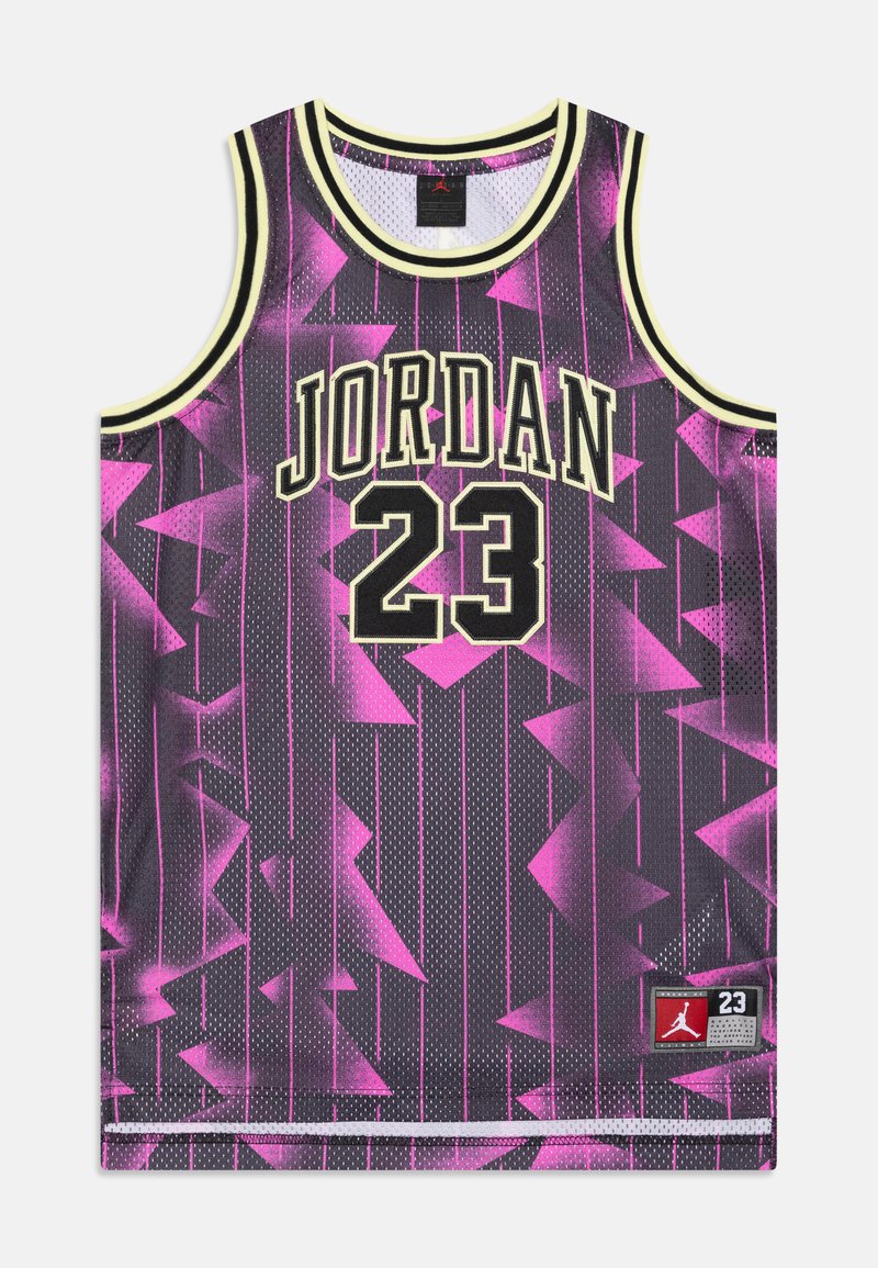 Jordan 23 UNISEX - NBA jersey - black/fierce pink/black - Zalando.co.uk