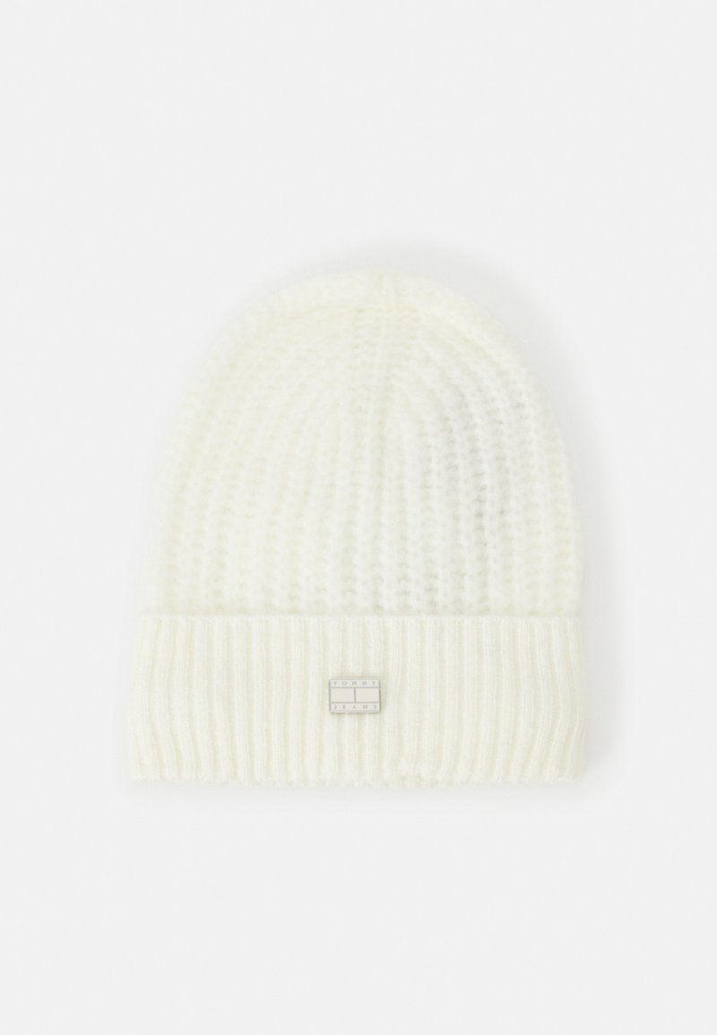 Tommy Jeans COSY BEANIE - Gorro - ivory/crema - Zalando.es