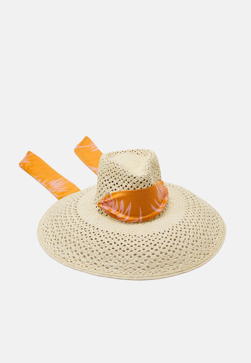 Sensi Studio OPEN WEAVE AGUACATE EXTRA LONG BRIM HAT WITH BAND - Müts ...