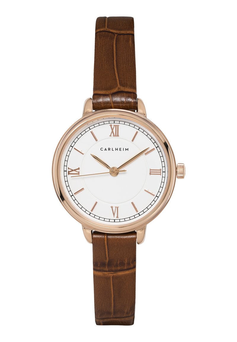 Carlheim Uhr - rose gold white/roségoldfarben - Zalando.de