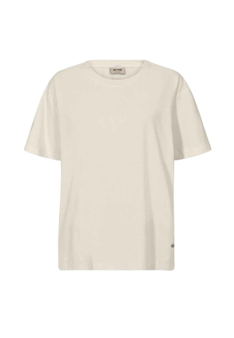 Mos Mosh DALA O-SS TEE - T-Shirt basic - ecru/beige - Zalando