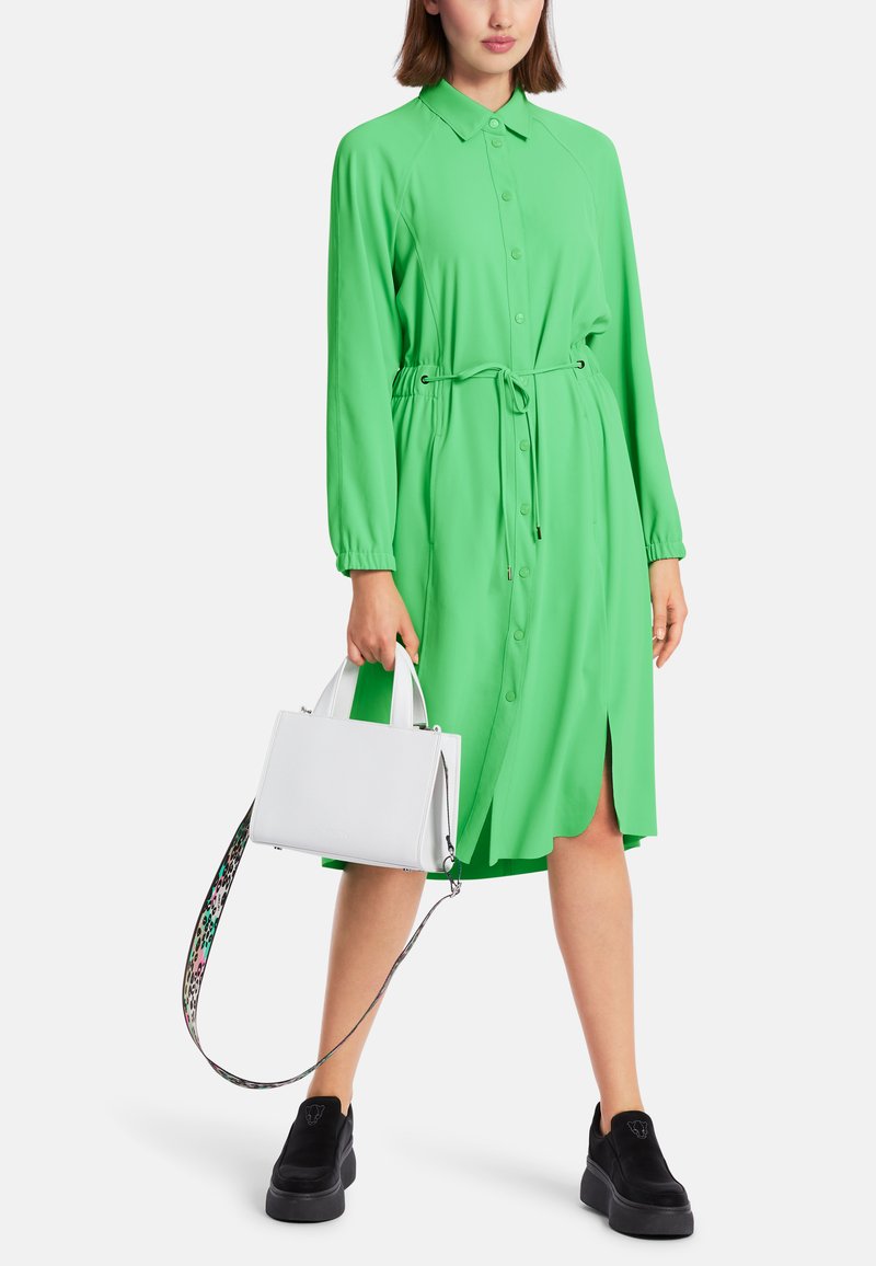 Marc Cain Shirt dress - new neon green/green - Zalando
