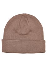Karl Kani SIGNATURE BEANIE UNISEX - Bonnet - dark taupe/taupe - ZALANDO.FR