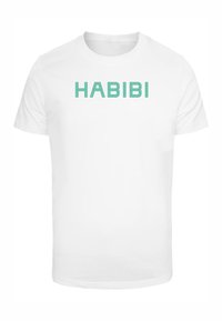 Mister Tee HABIBI CREST - Print T-shirt - white - Zalando.ie