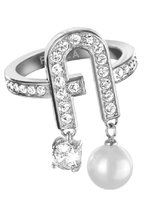 Furla FURLA ARCH PEARL - Anillo - silver tone/plateado - Zalando.es