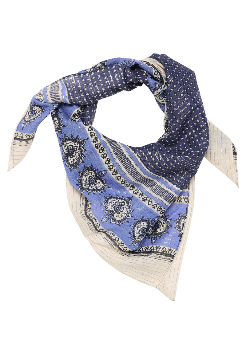 Part Two Pañuelo - blue border print/azul - Zalando.es