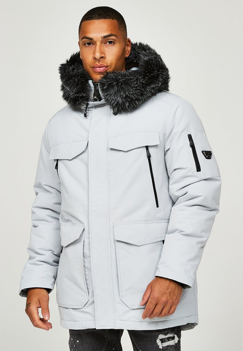 Alessandro Zavetti PALETTO PUFFER - Winter coat - arctic grey/grey ...