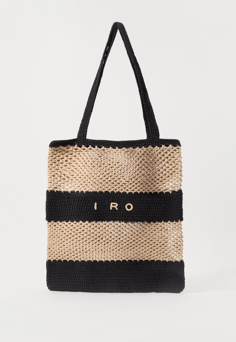 Iro BAG - Shopping bags - black/beige/beige - Zalando.dk