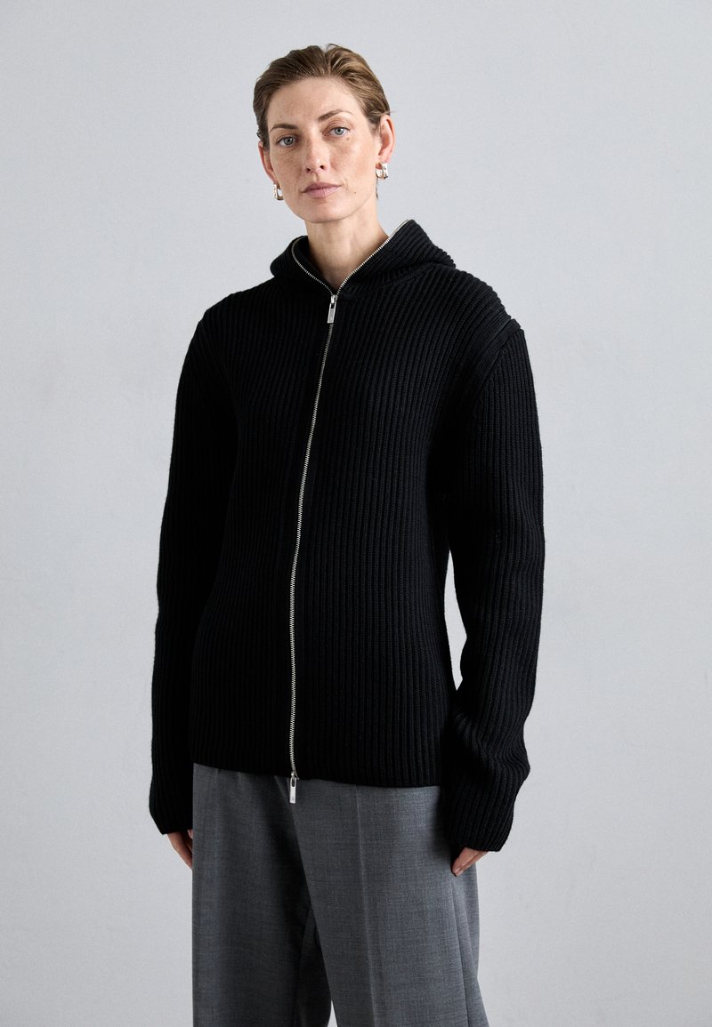 Helmut Lang SAFETY ZIP UP - Vest - black/zwart - Zalando.nl