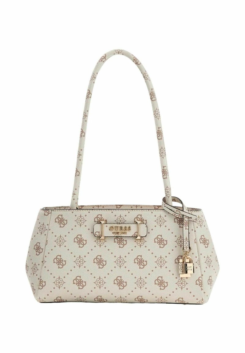 Guess Handbag - vanilla logo/off-white - Zalando