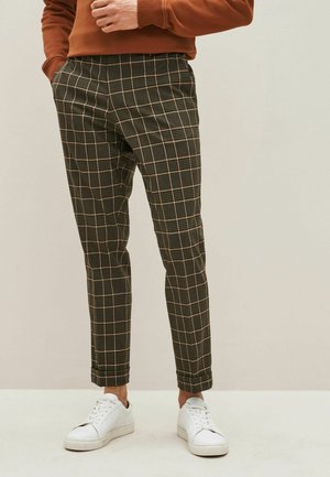 Next CHECK CHINOS SLIM FIT - Chino - taupe/beige - Zalando.de