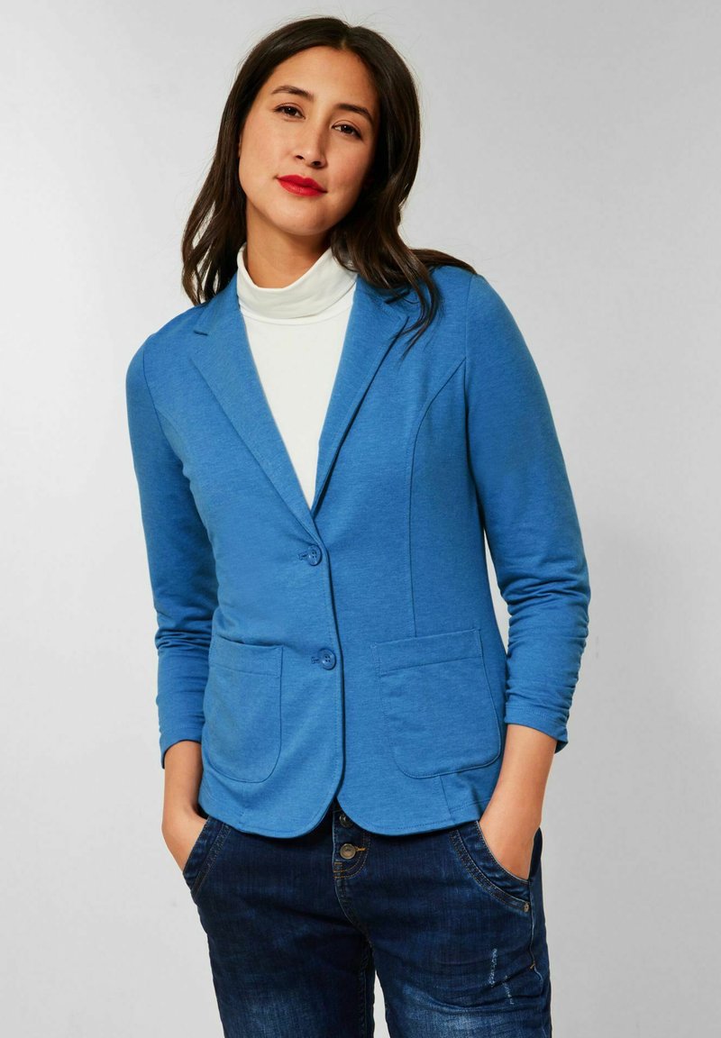 Street One Blazer - lapis blue melange/blau - Zalando.de