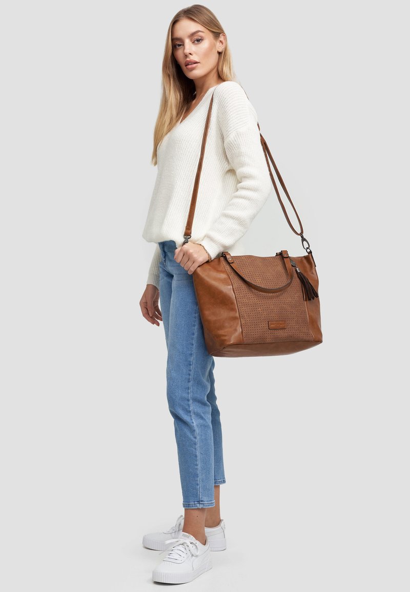 Marc Picard Handbag - cognac - Zalando.ie