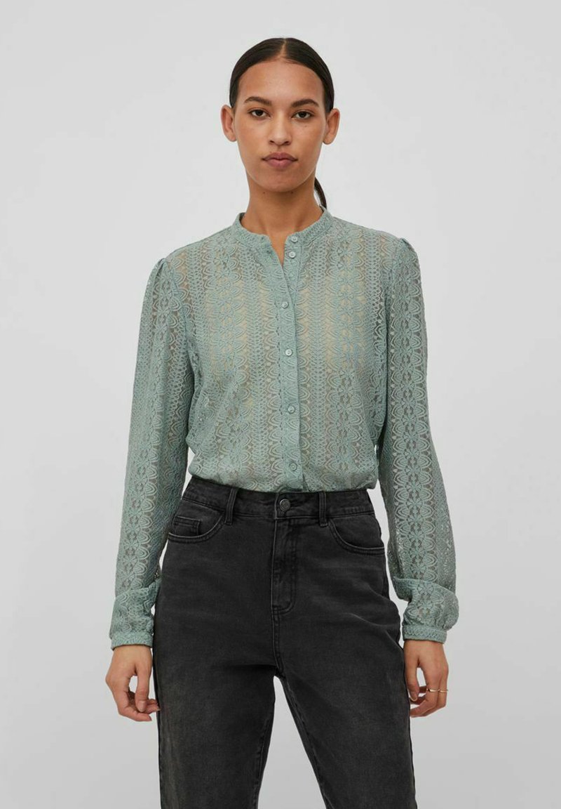 VILA VICHIKKA - NOOS - Camicetta - green milieu/verde screziato ...