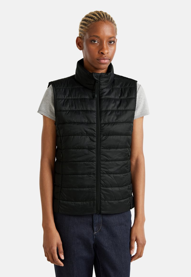United Colors of Benetton SLEEVELESS - Chaleco - black/negro - Zalando.es