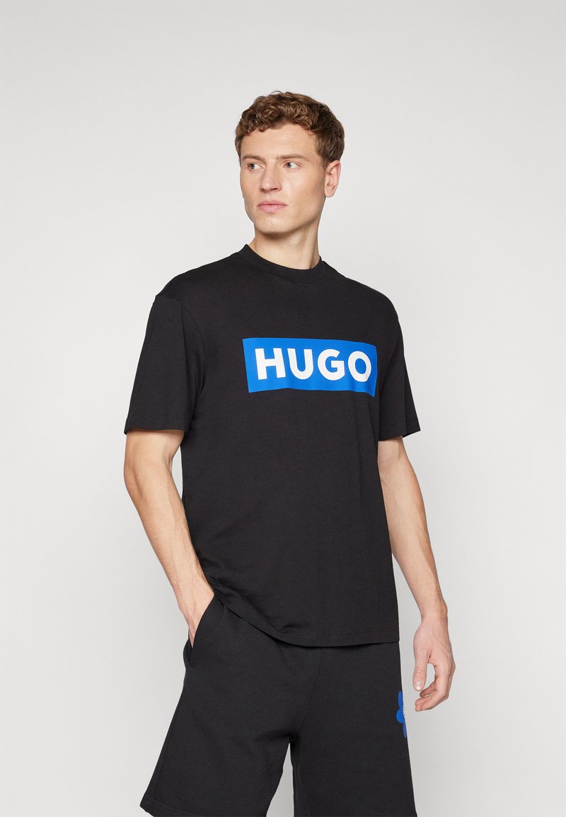 HUGO NICO - T-shirts print - black/sort - Zalando.dk