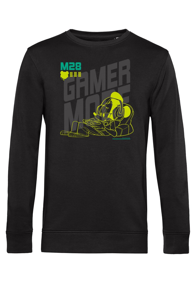 Disney MICKEY MOUSE GAMER TIME - Sweatshirt - black/schwarz - Zalando.de