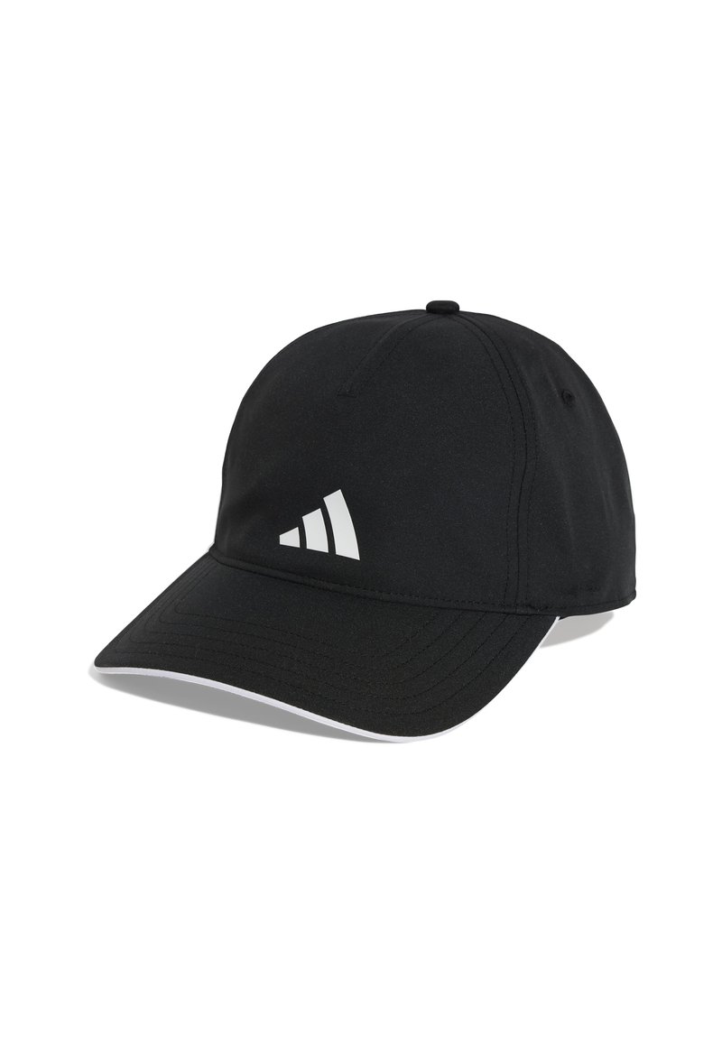adidas Performance BBALLCAP AEROREADY - Pet - black/white/white/zwart ...