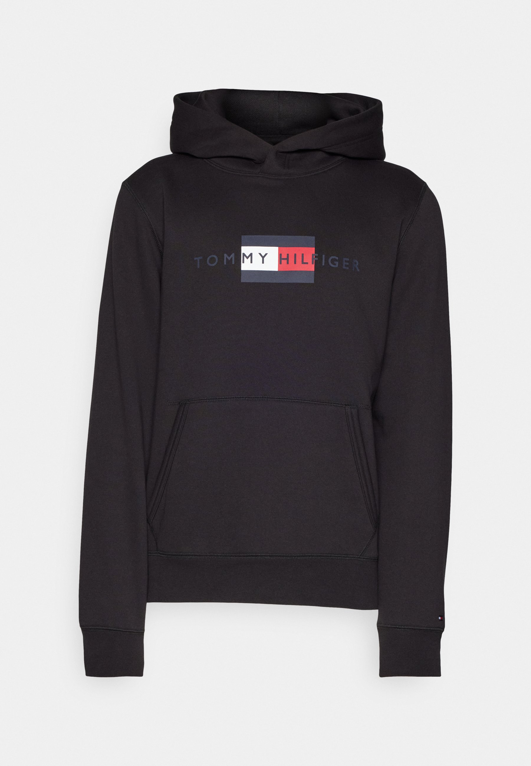 Tommy hilfiger flag logo hoodie store