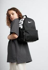 Nike Sportswear MINI UNISEX - Rucksack - black/black/(white)/black ...