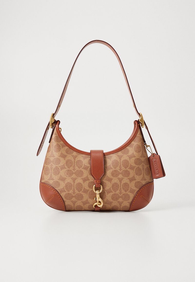 COACH ORIGINALS SIGNATURE HAMPTONS HOBO - Håndtasker - tan/caramel ...