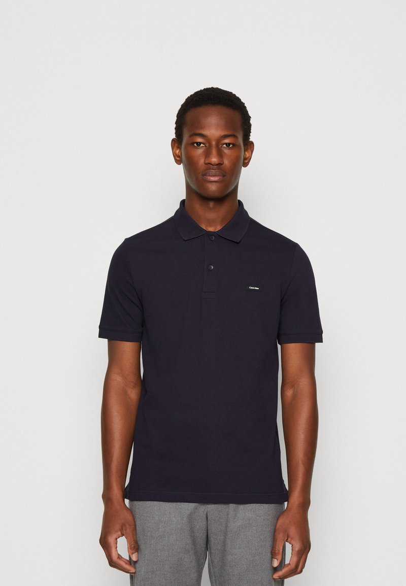 Calvin Klein SLIM - Piké - night sky/mörkblå - Zalando.se