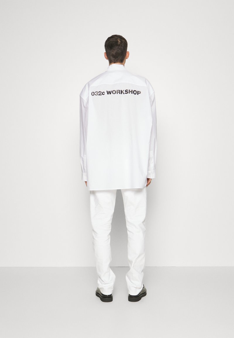 032c DROP BUTTON UP UNISEX - Košile - white/bílá - Zalando.cz