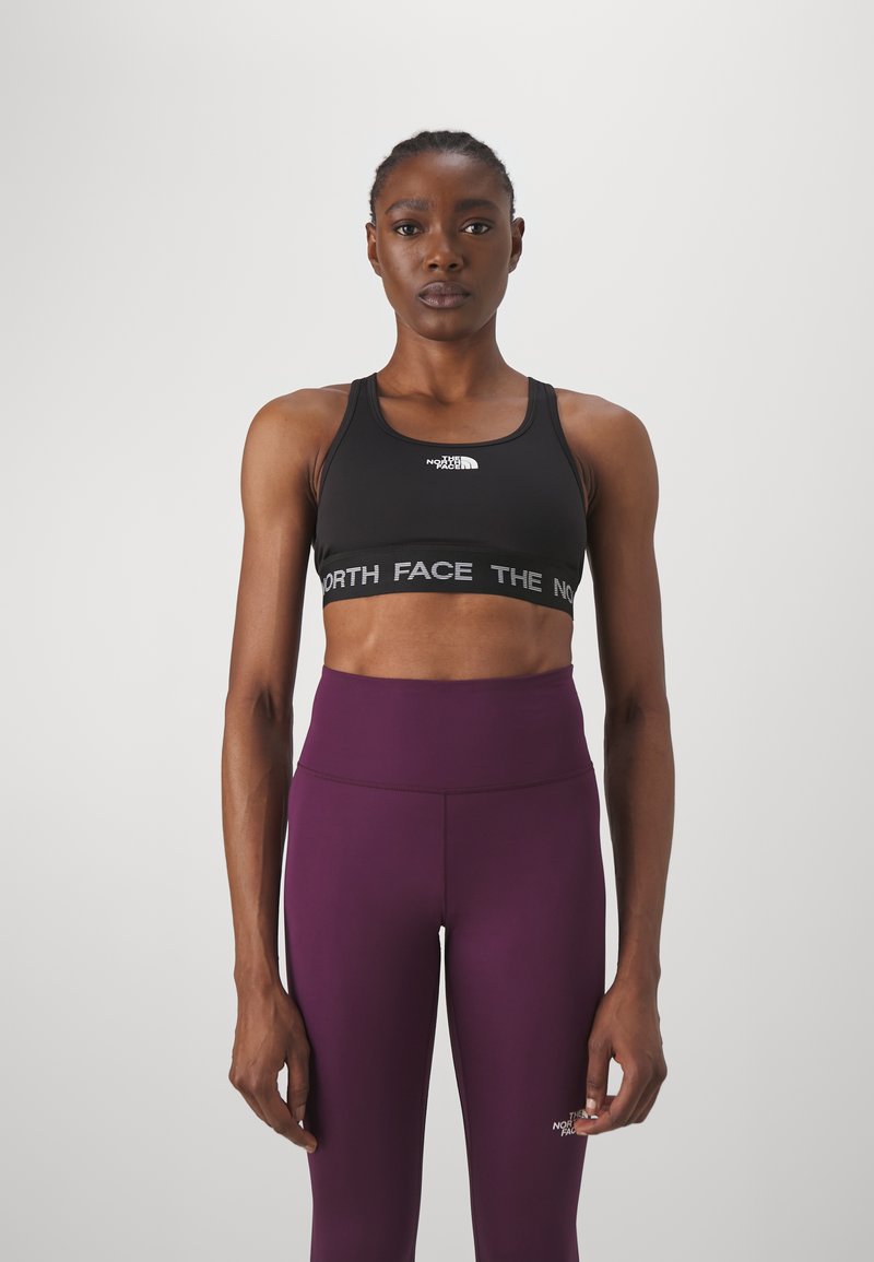 The North Face TECH BRA - Medium support sports bra - black - Zalando.ie