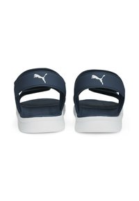 Puma MIT RIEMEN HINTEN - Trekkingsandale - dark night/ white/dunkelblau ...