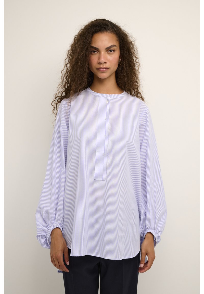 Karen by Simonsen HALLIKB - Bluse - persian violet/hellblau - Zalando.ch